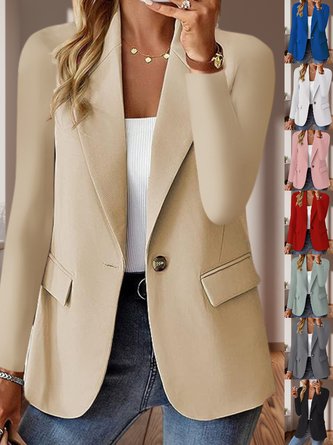 Semi Formal Buckle Blazer | roselinlin